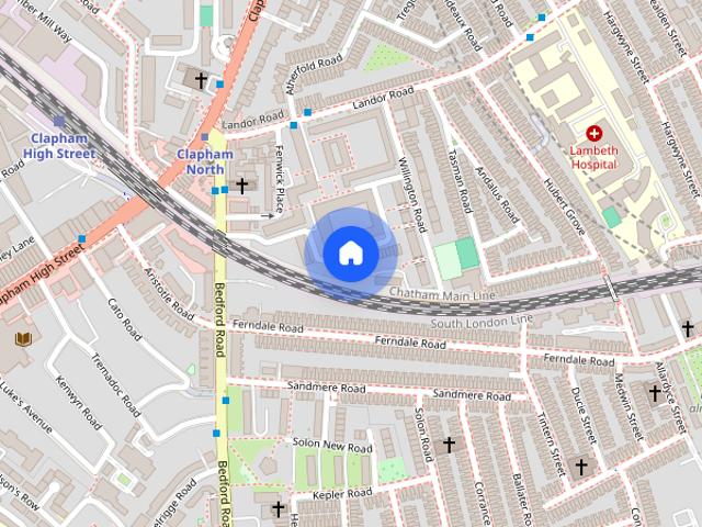 Cottage Grove, Clapham