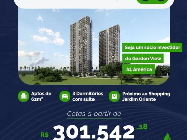 Cotas de 3 dormitórios 62m² com suíte!