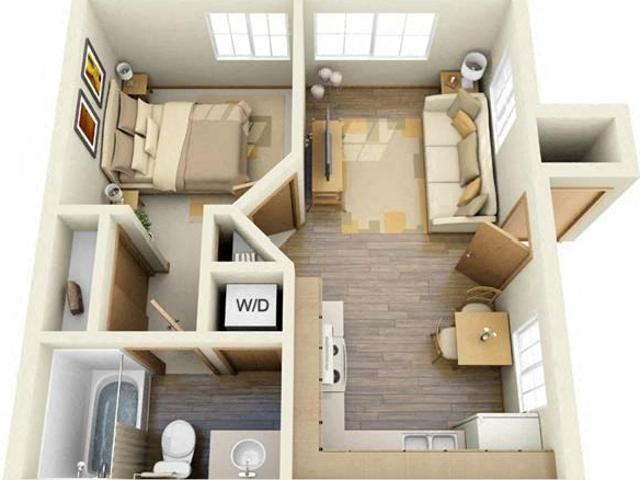 Country Club at Valley View 1 Bedroom Apartment for Rent at 1400 S Valley View Blvd, Las Vegas, NV 89102