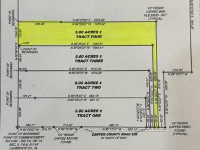 County 519 Rd Lot 4, Moulton, AL 35650