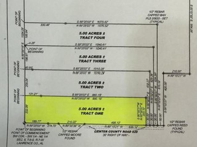 County 519 Rd Lot 1, Moulton, AL 35650