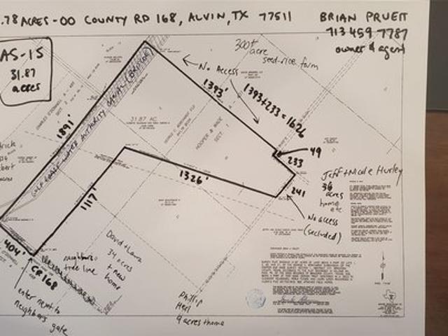 County Road 168, Alvin, TX 77511
