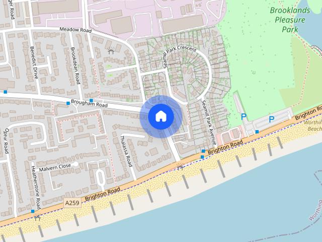 Court Flats, Brougham Road, Worthing, West Sussex, BN11