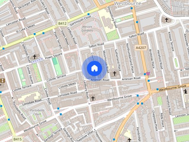 Courtnell Street, Notting Hill, London, W2