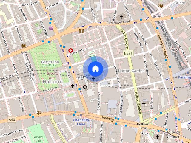 Courtfield House, Baldwins Gardens, London EC1N