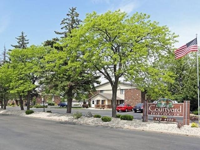 COURTYARD APARTMENTS 2 Bedroom 1 Bathroom