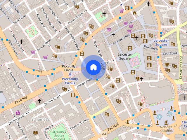 Coventry House, 35 Haymarket, Piccadilly Circus