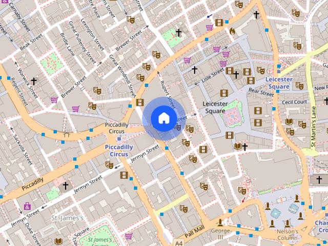 Coventry Street, Soho, W1D