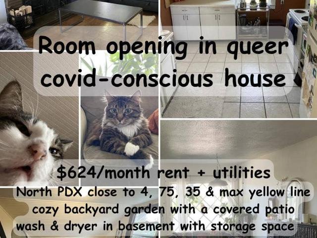 Covid Cautious House! $624 rent