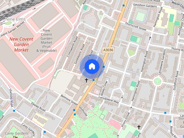 Cowthorpe Road, SW8, Nine Elms, London, SW8