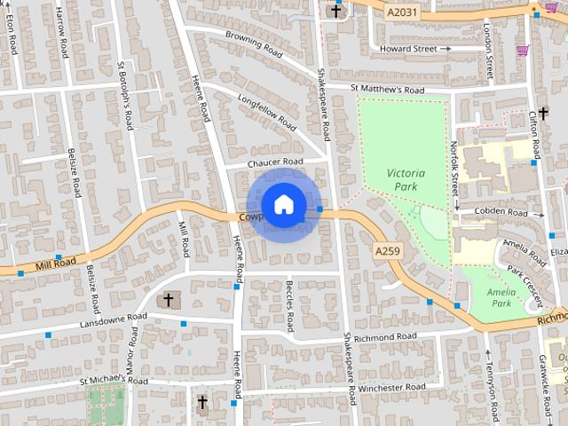Cowper Road, Worthing, BN11