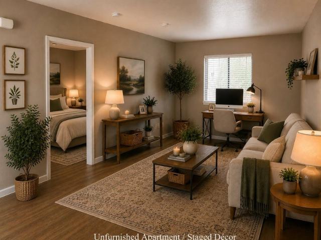 Cozy Ground_Level _Bedroom • Patio Retreat • Dog_F