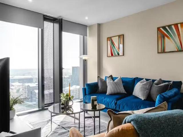 Just in! 1 BA 1 bedroom apartment for rent in The Mercian, Bro.