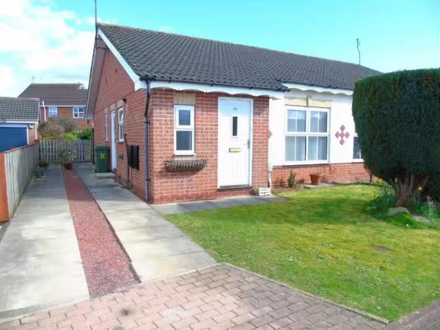New 1 BA 2 bedroom semi detached bungalow for rent in Marchant.