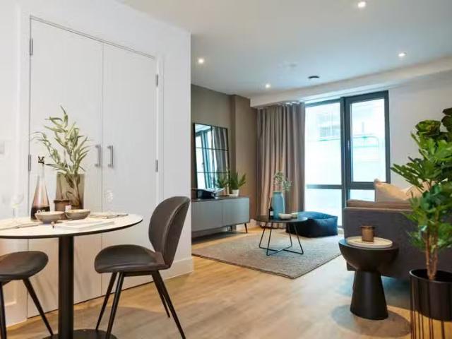 New 1 BA Studio apartment for rent in The Copper Works, Cardif.