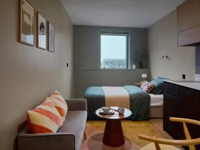 Cozy 1 BA Studio flat for rent in Kingston Upon Thames Studen.