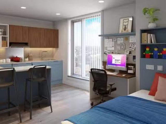 New 1 BA Studio flat for rent in The Propeller Quarter, Fairla.