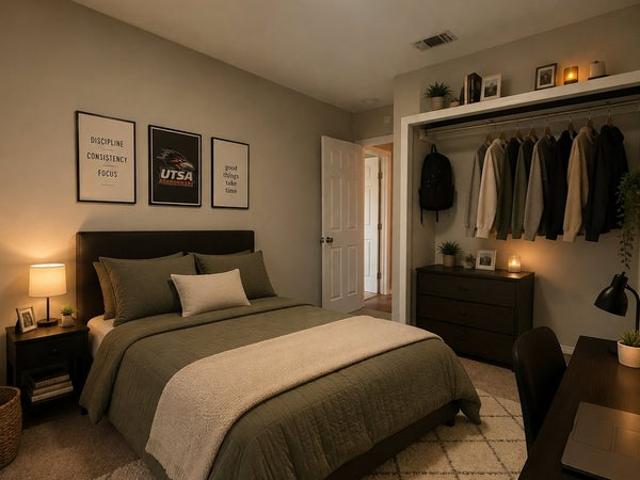 Cozy 1 Bed Bath Room in San Antonio | College Liv