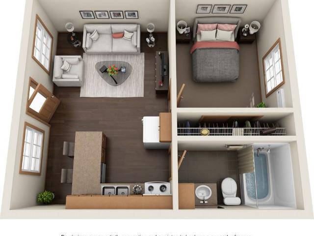 Cozy 1 Bedroom Available Now! 1 Bedroom Apartment for Rent at 918 918 920 Gould Street, La Crosse, WI 54603