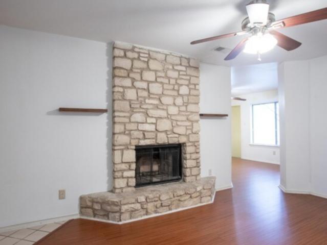 Cozy 2 bedroom 2 bath condo in Austin, TX. This home has hard surface flooring throughout and a kitchen with plenty of cabinet and counter space. Single car garage included! This condo is walking distance from St.