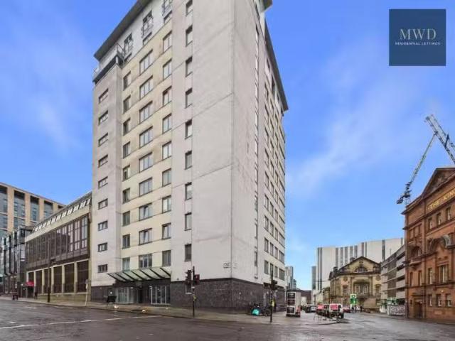 Rental! 2 bedroom flat for rent in Bath Street, City Centre, G.