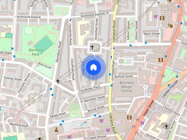 Cloudesley Street, Barnsbury, N1