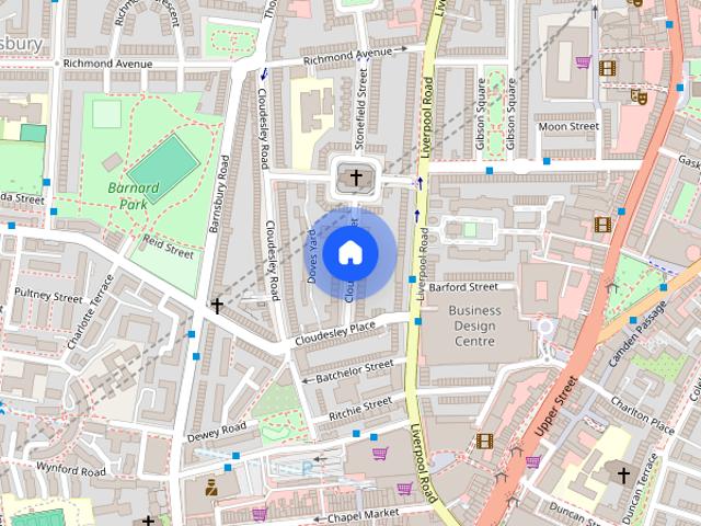 Cloudesley Street, Islington, N1