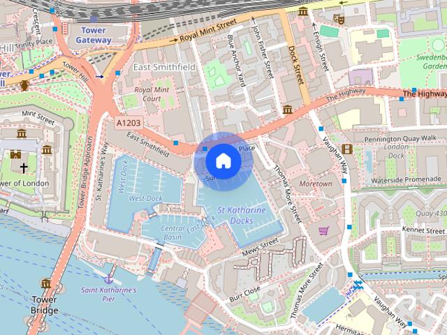 Cloysters Green, St. Katharine Docks, E1W