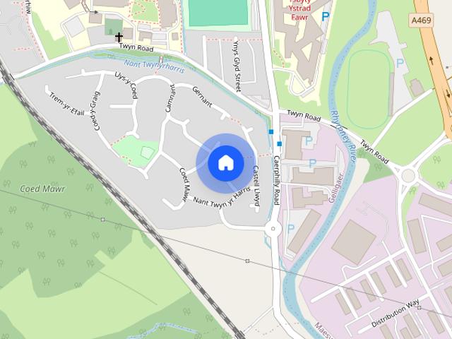 Clos Graddfa, Ystrad Mynach, Hengoed
