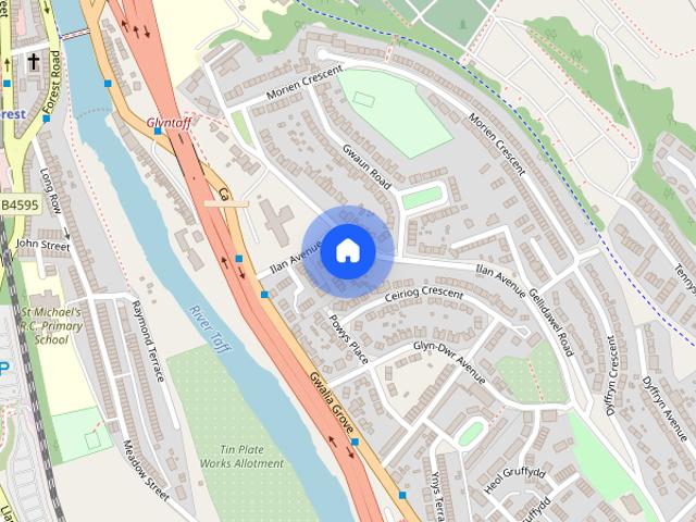 Clos Ty Melyn, Rhydyfelin, Pontypridd, CF37