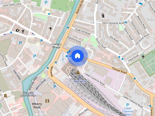 Close to the station