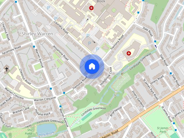 Close To General Hospital, SO16