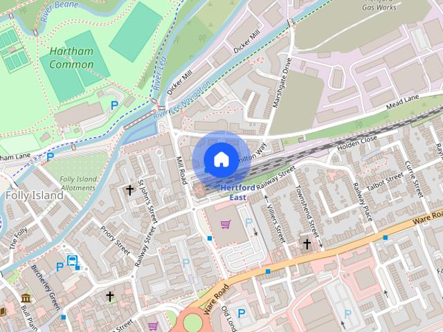 Claud Hamilton Way, Hertford, Herts, SG14