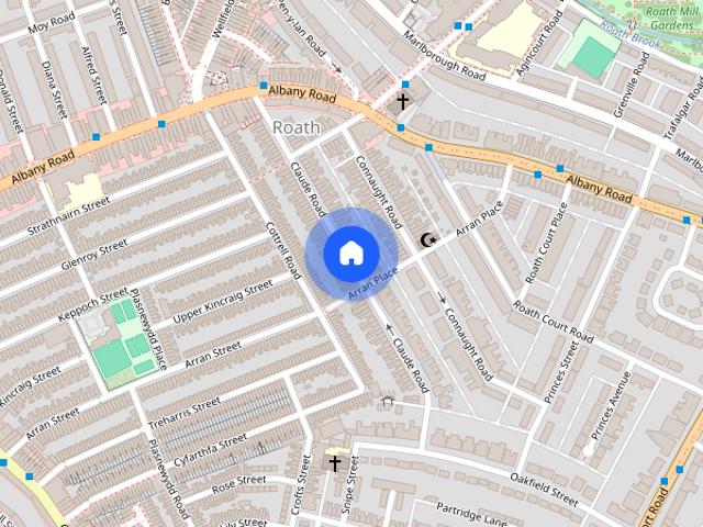 Claude Road, Roath
