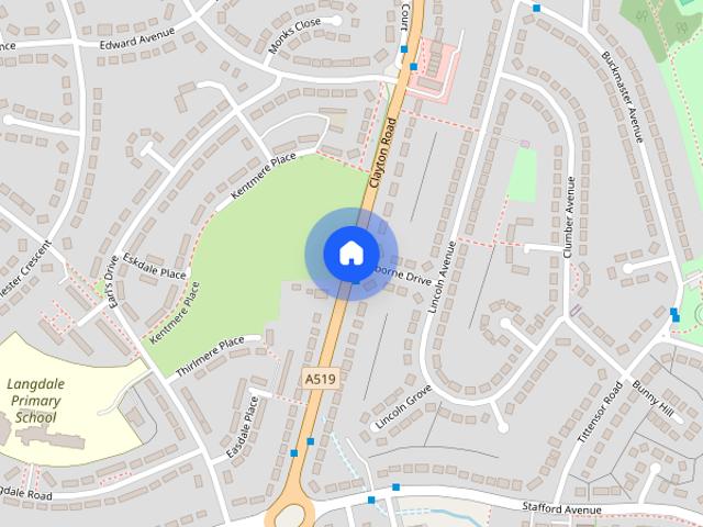 Clayton Road, Newcastle, Staffordshire, ST5