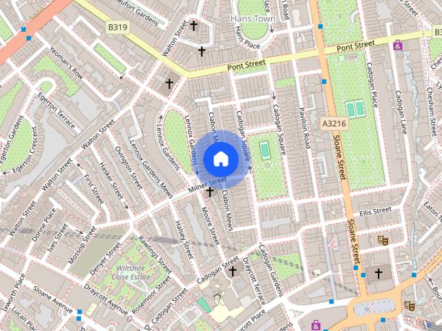 Clabon Mews, Knightsbridge, SW1X