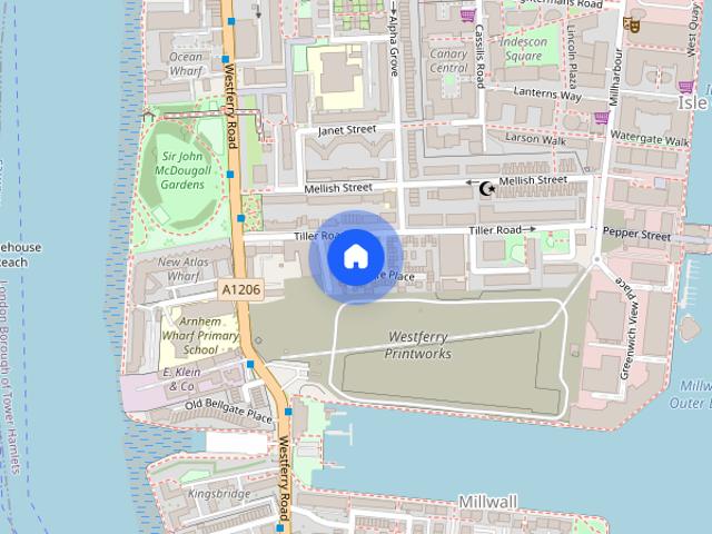 Claire Place, Canary Wharf