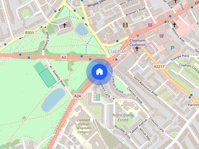 Clapham Common South Side, SW4