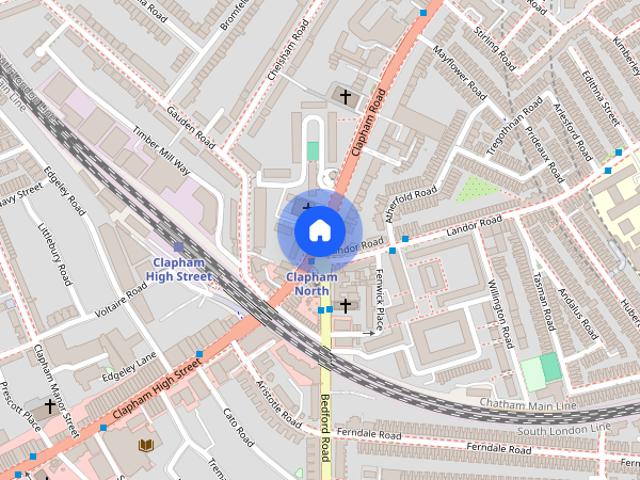 Clapham Road, Clapham, London, SW9