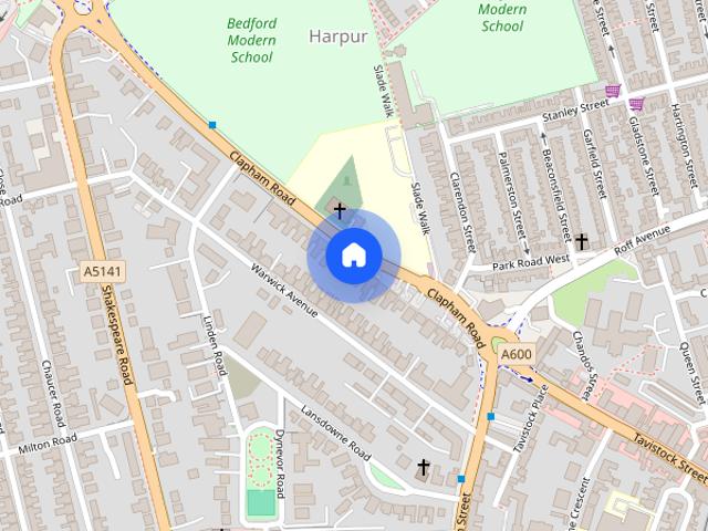 Clapham Road, Bedford, Bedfordshire, MK41