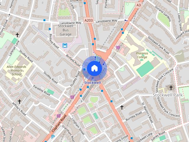 Clapham Road, Oval, London