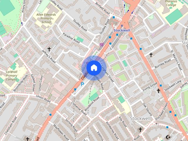 Clapham Road, SW9, Stockwell, London, SW9