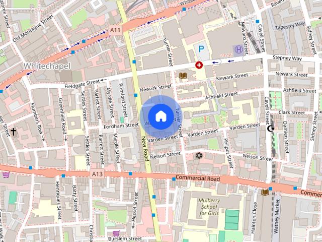 Clare Alexander, Walden Street, Whitechapel, London, E1
