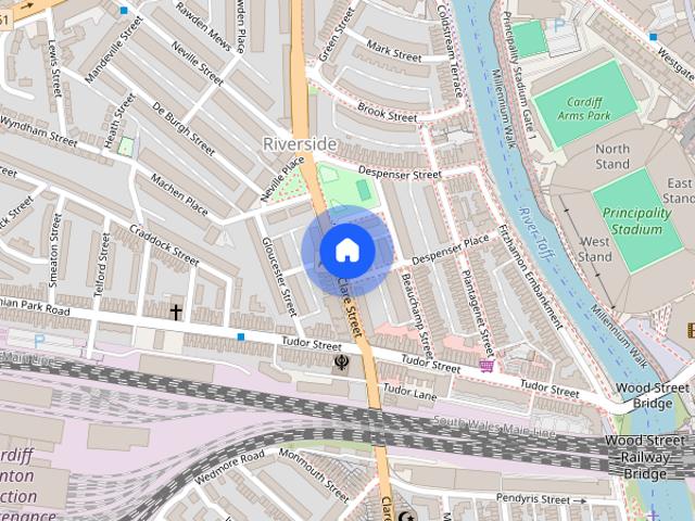 Clare Street, Cardiff, CF11