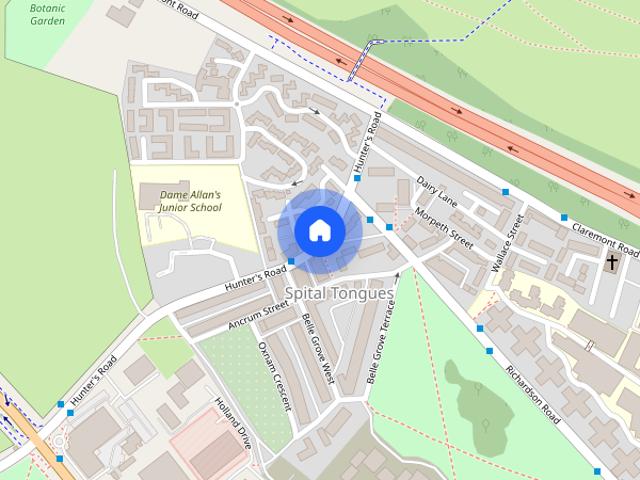 Claremont Place, Spital Tongues, Newcastle upon Tyne