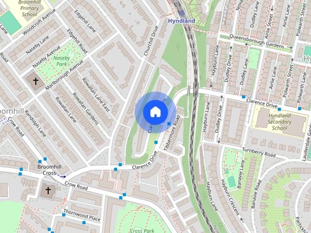 Clarence Gardens, Hyndland