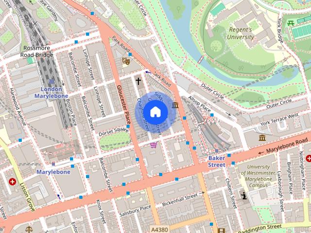 Clarence Gate Gardens, Glentworth Street, London, NW1