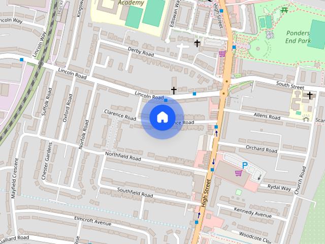 Clarence Road, Enfield, Middlesex, EN3
