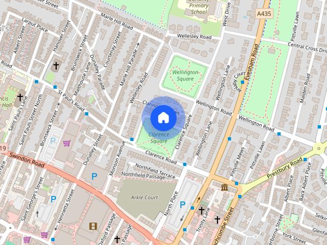 Clarence Square, Pittville, Cheltenham, GL50