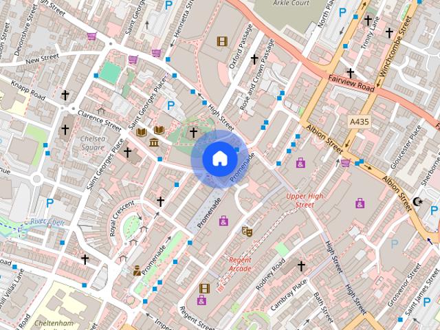 Clarence Street, Cheltenham, Gloucestershire, GL50